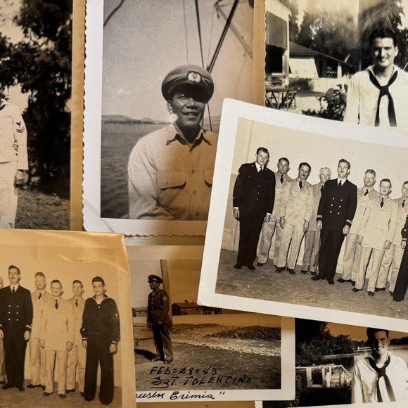 Art | Vintage Military Photos Lot Of 7 40s50s Air Force Base Airmen ...